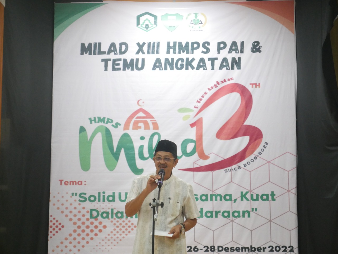 Asisten 2, Ilham Hamid Hadiri Milad HMPS PAI Ke-XIII IAIN Palopo - SPIRITKITA