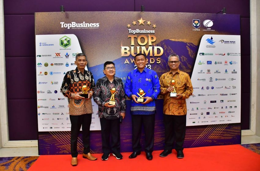 Top BUMD Awards 2023, Perumda Tirta Mangkaluku Kota Palopo Berhasil ...